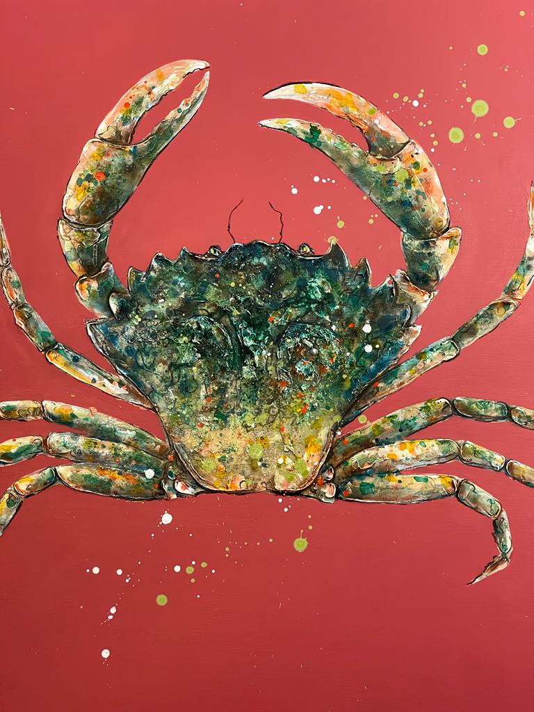Green Crab by Giles Ward – GALLERY 500 FEET